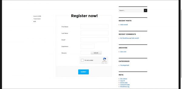 How to register user on WordPress site (with or without account creation) - RegistrationMagic