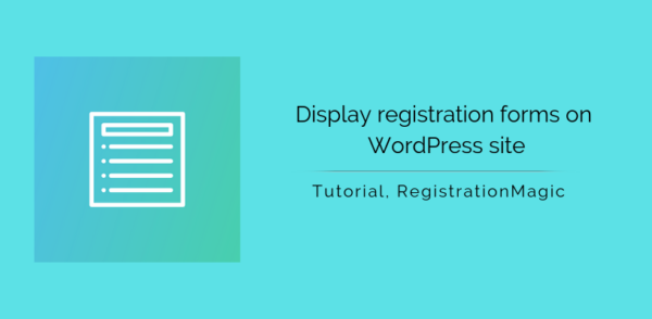 WordPress user registration plugin blog | Registration Magic