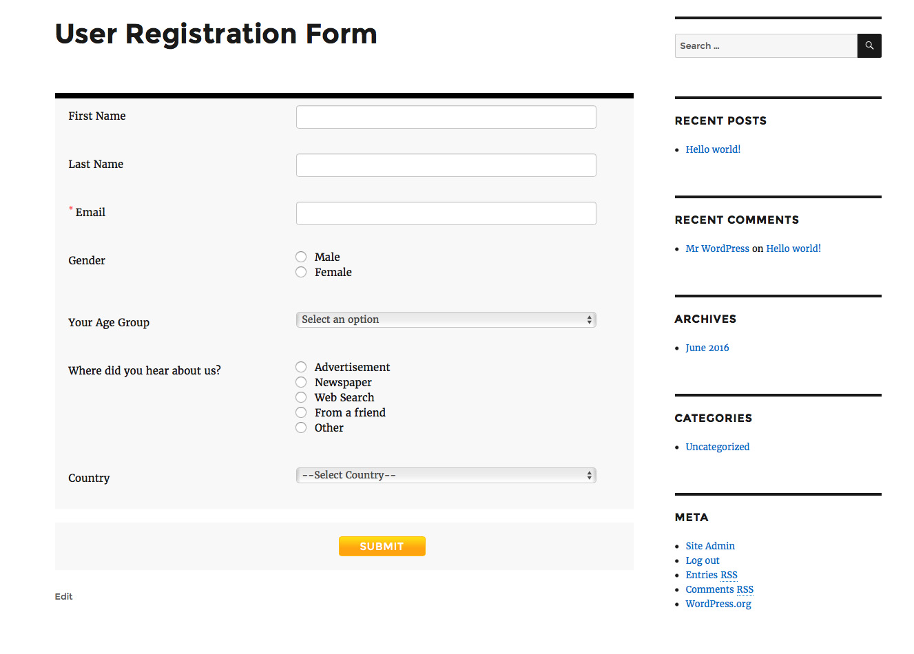 the-form - RegistrationMagic