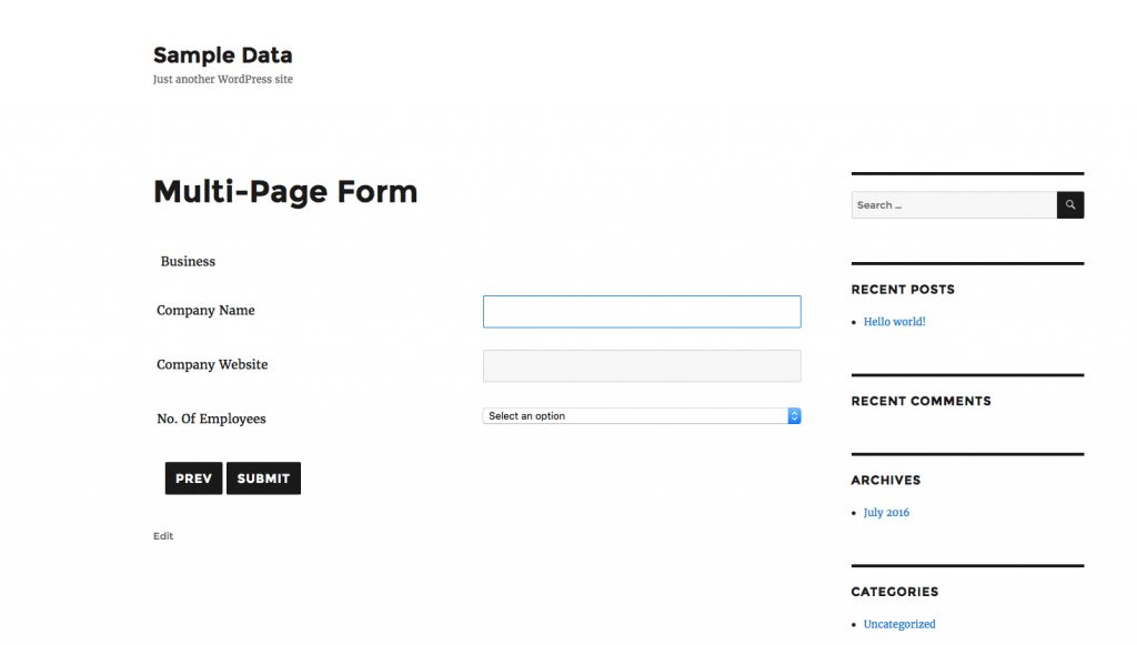 How to create multipage multistep registration forms in WordPress?