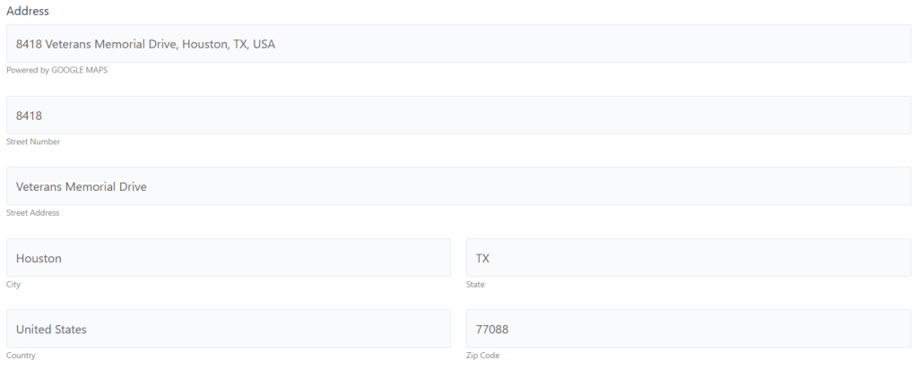 How to autocomplete address field of registration form in WordPress - RegistrationMagic