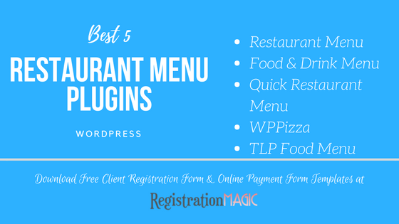 Best 5 Restaurant Menu plugins in WordPress [Recommended]