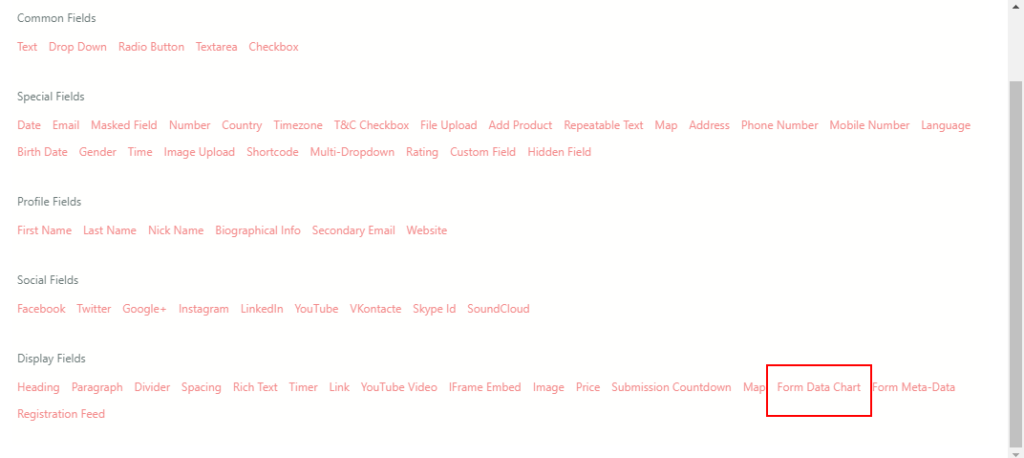 How to Add Data Charts to WordPress Form - RegistrationMagic