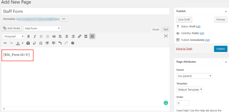How to Add Heading to WordPress Form - RegistrationMagic