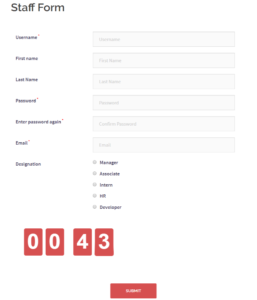 How to Add Countdown Timer to WordPress Form - RegistrationMagic