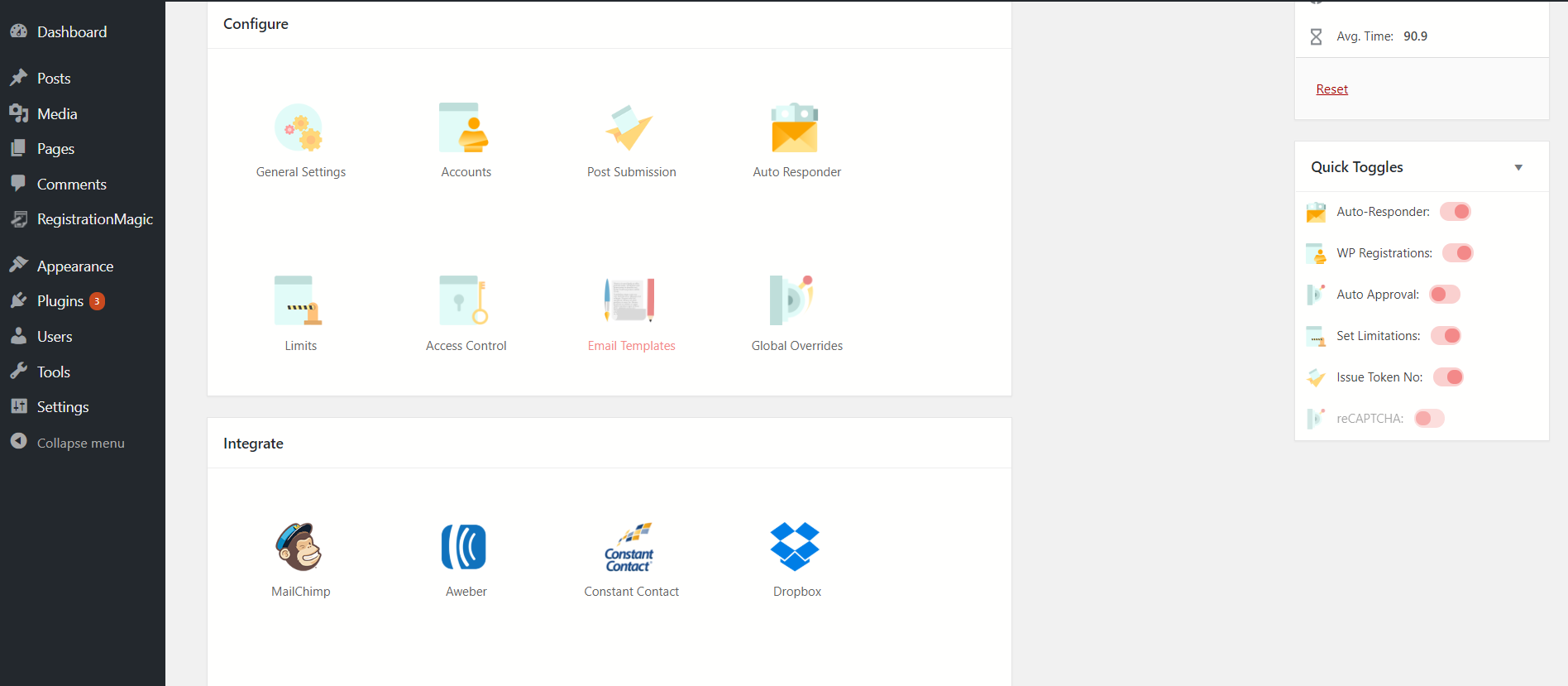 Configure WordPress Form Notification Emails to Users and Admin