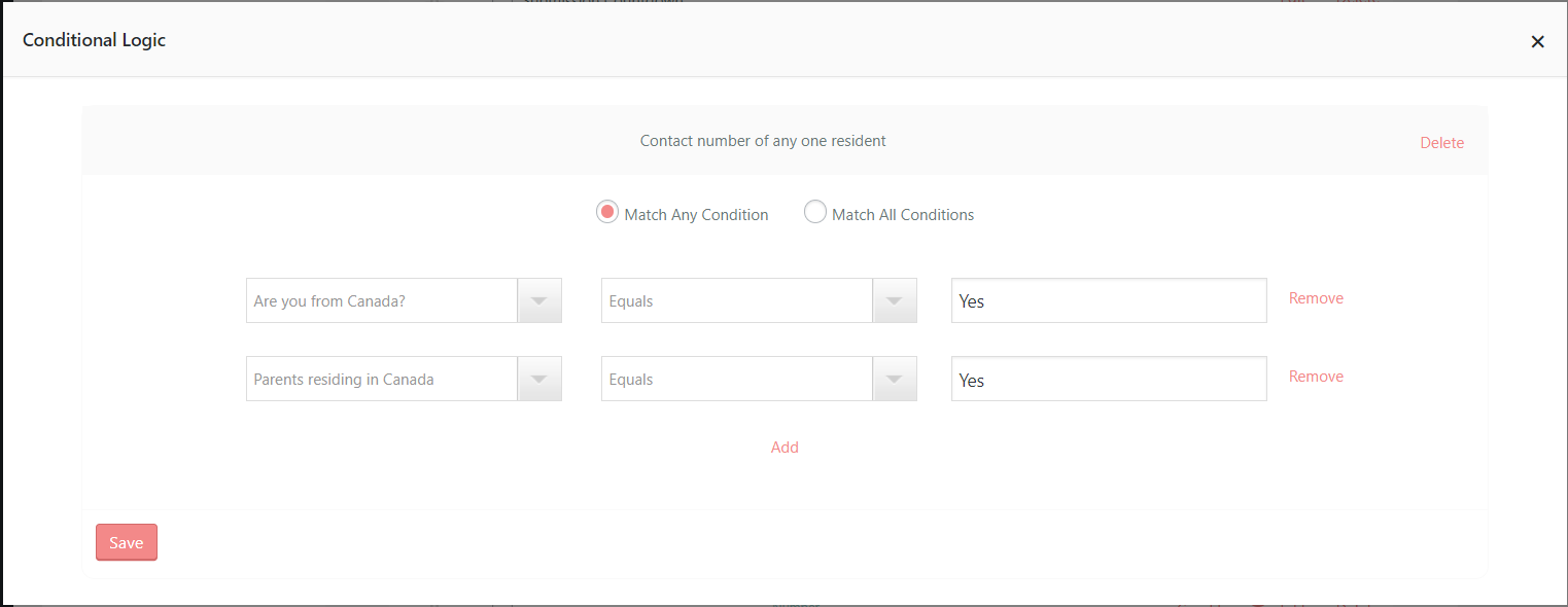 How to Add Conditions to Fields in WordPress Form - RegistrationMagic