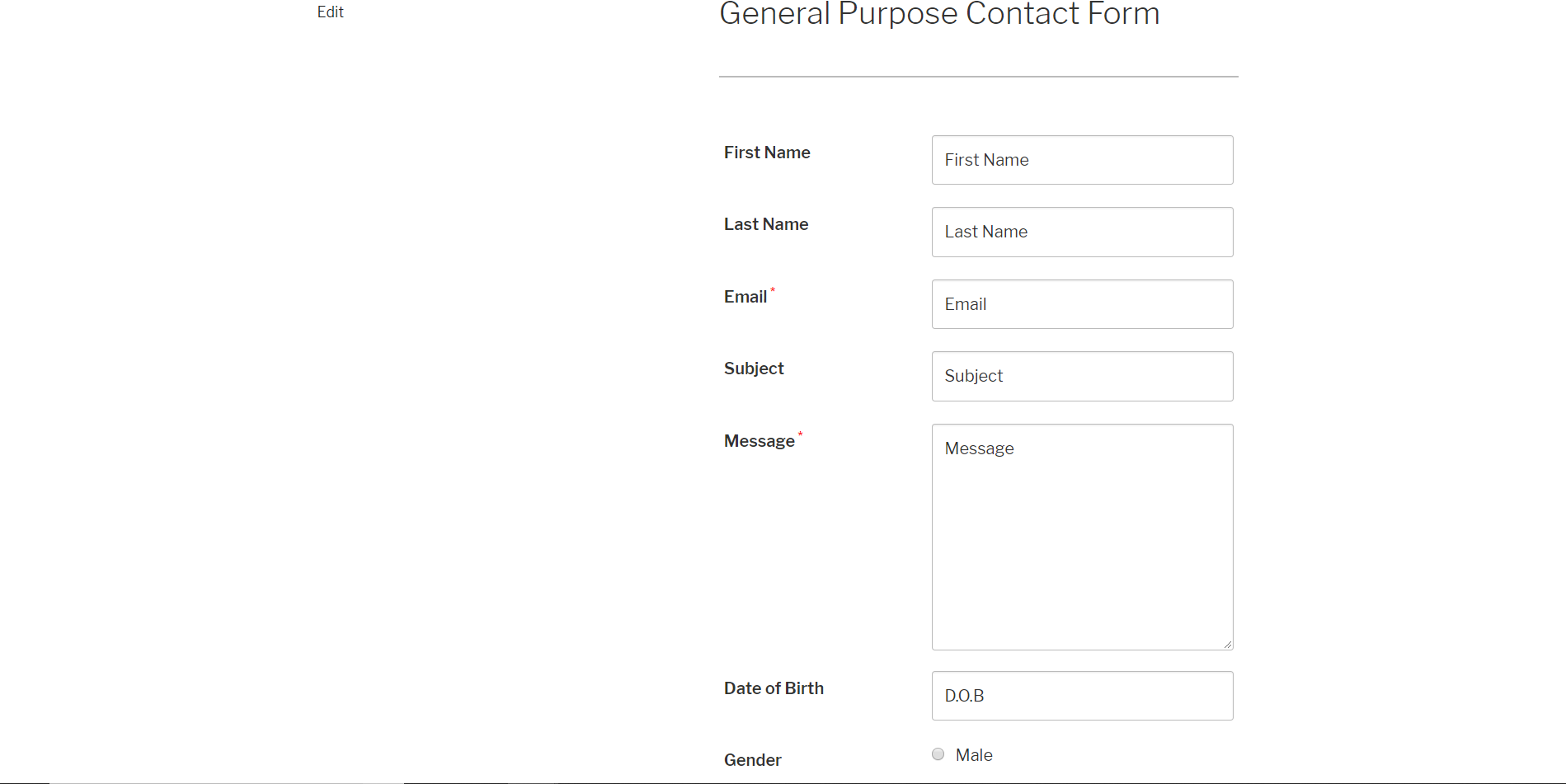 WordPress Register Page Template - RegistrationMagic