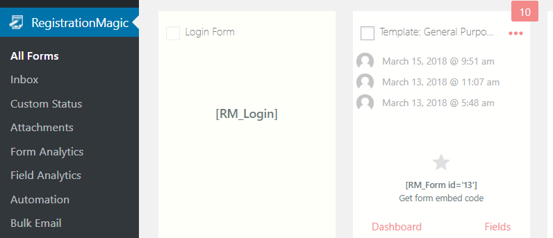 How to Display WordPress Pop Up Form - RegistrationMagic