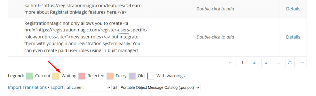 How to Translate WordPress Plugins or RegistrationMagic to your locale