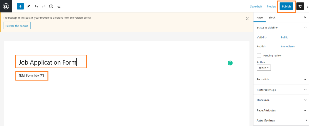 How to Create a Smart Job Application Form Using RegistrationMagic