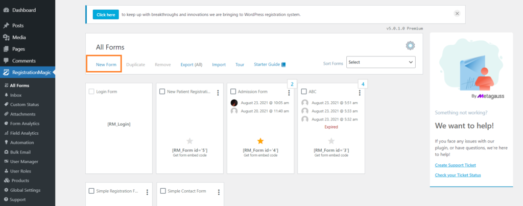 How to Create a Smart Job Application Form Using RegistrationMagic