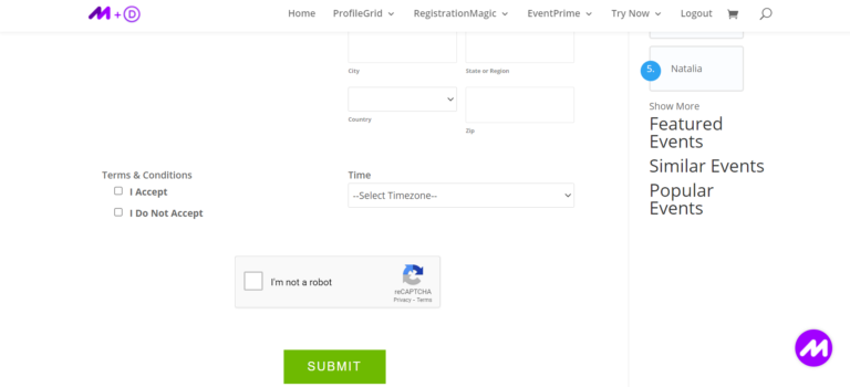 How to create an Event Registration Form on Your Website