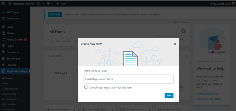 How to create an Event Registration Form on Your Website