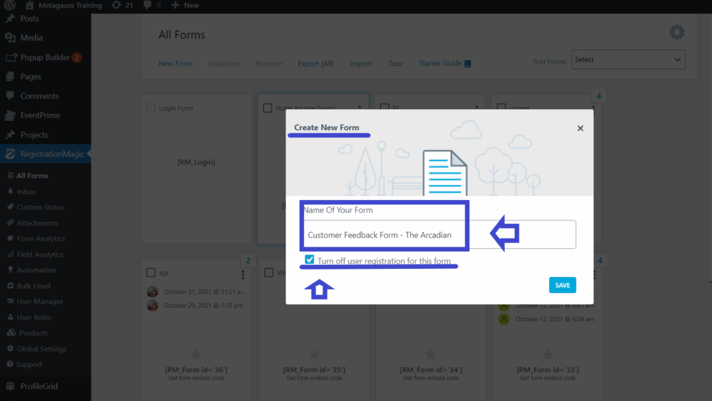 Build a Customer Feedback Form in WordPress - RegistrationMagic