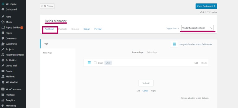 How to make a flexible vendor registration form for your business