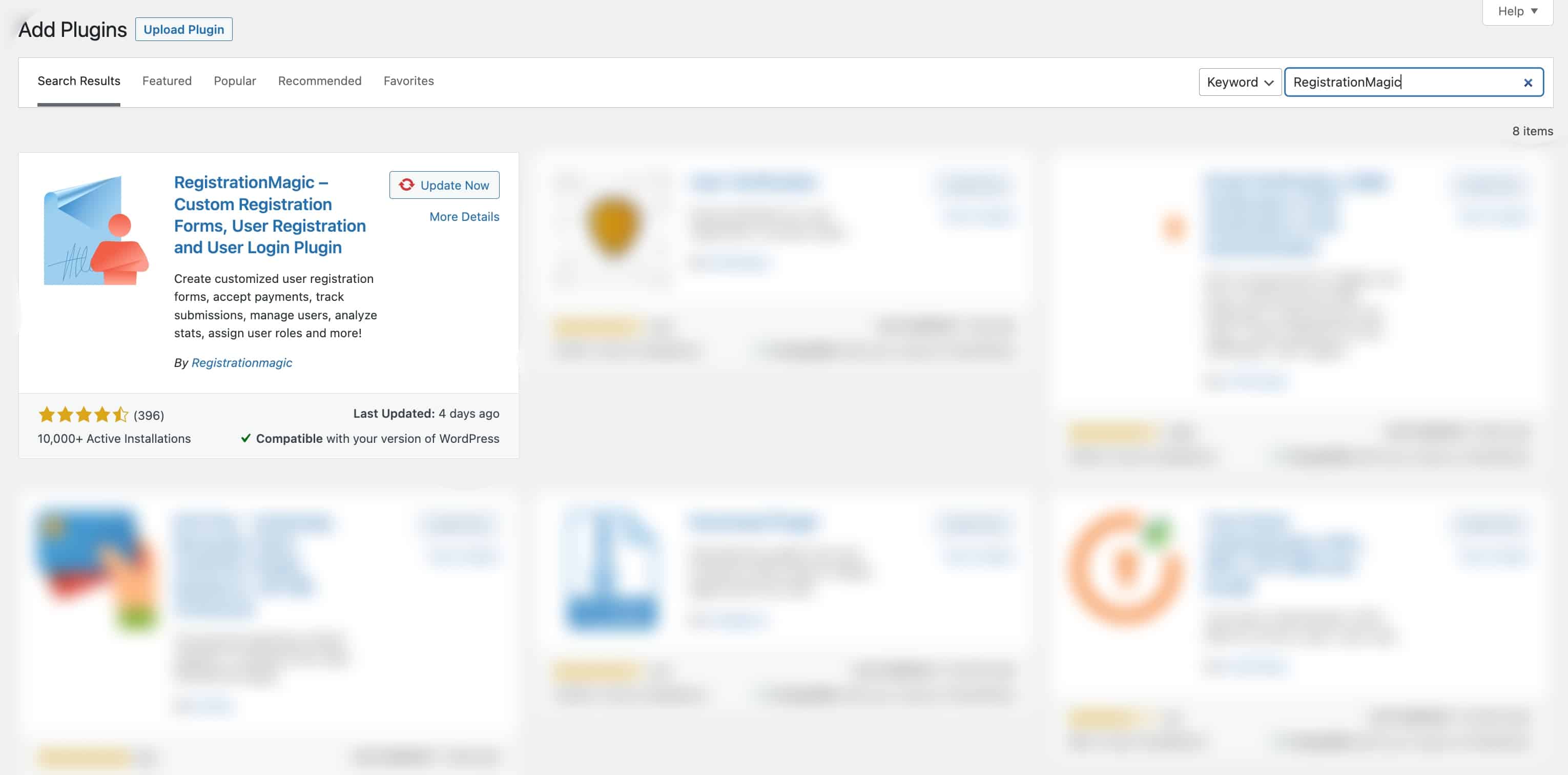 RegistrationMagic install - RegistrationMagic
