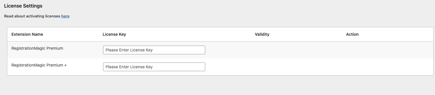 How to Activate RegistrationMagic Licenses - RegistrationMagic
