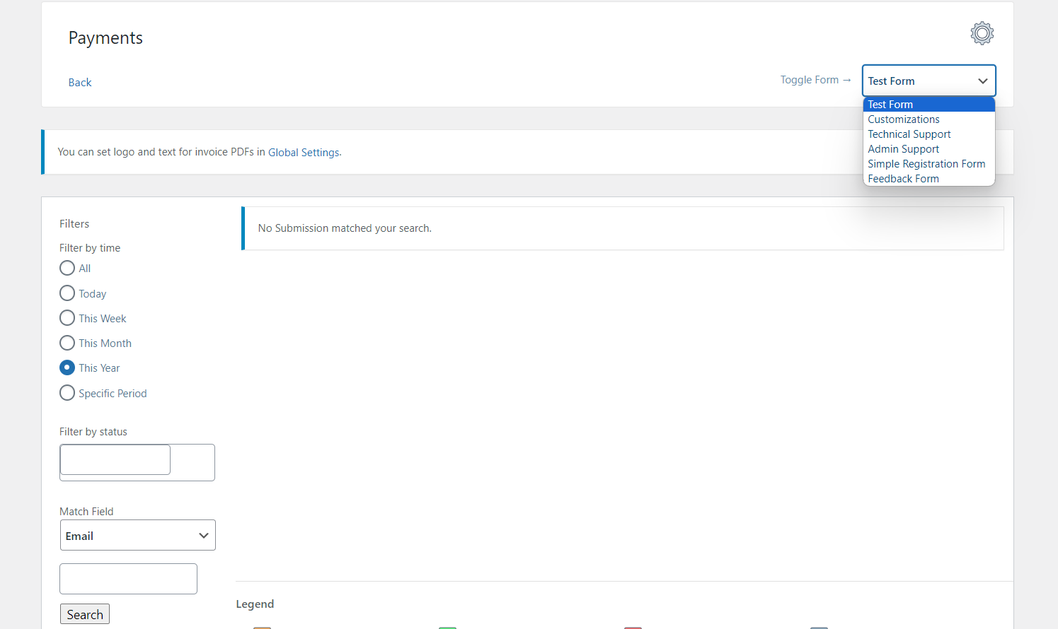 Invoices and Payments Extension - RegistrationMagic