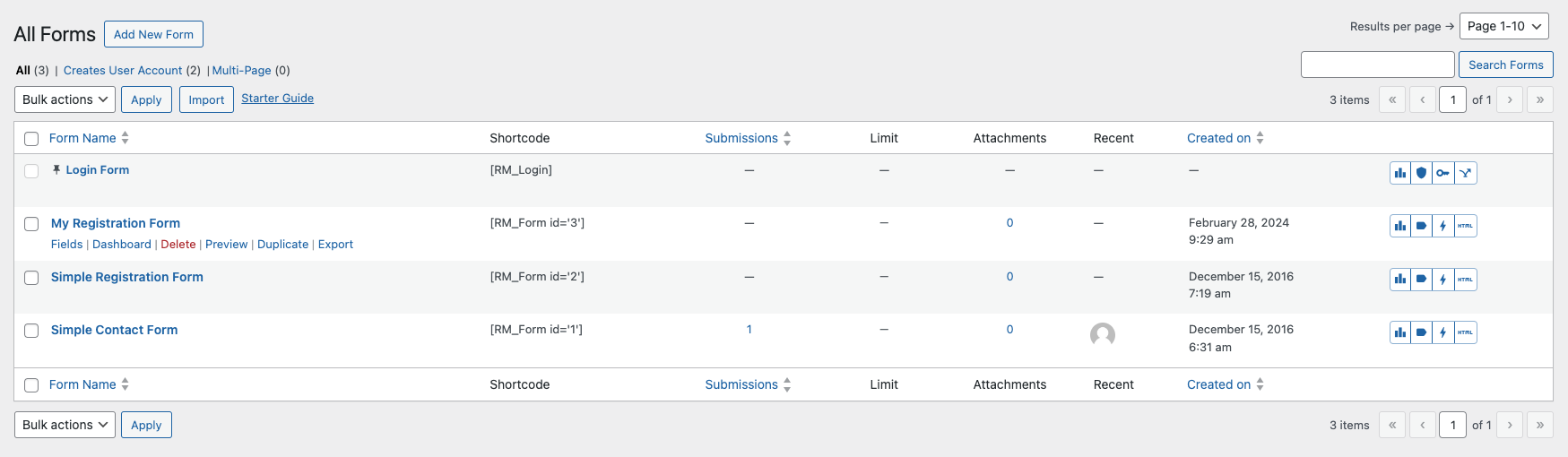 Create Your First Registration Form | Registration Magic