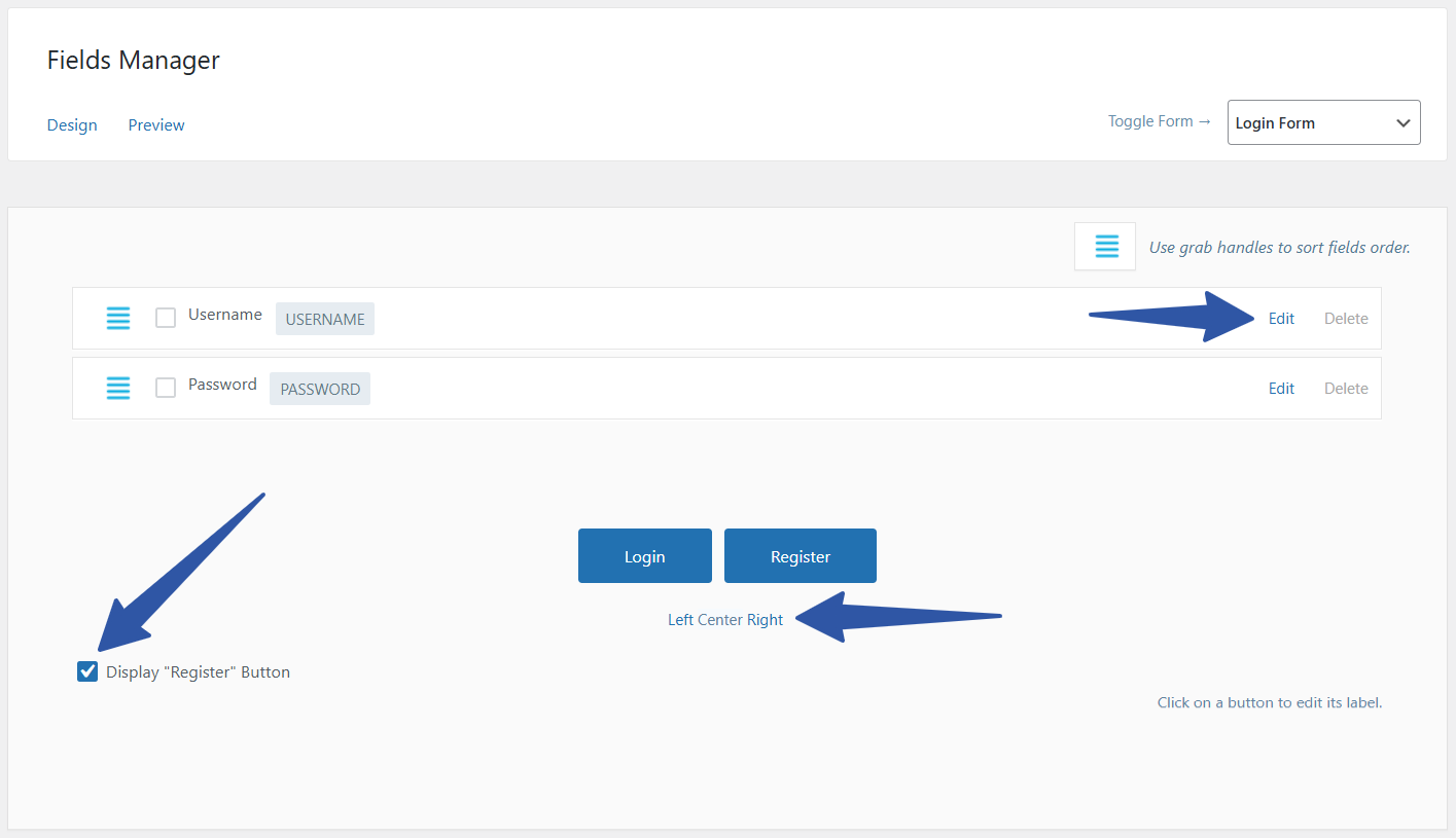 Login-Form-Fields-Manager-Marks - RegistrationMagic