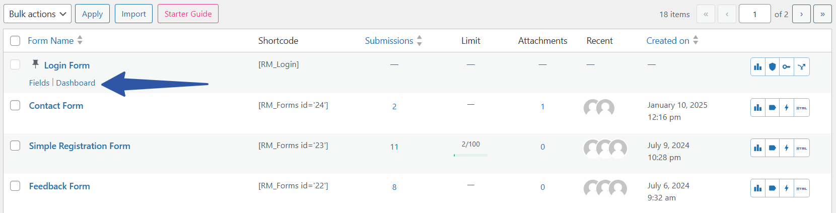 How to Access Login Form Options in WordPress? - RegistrationMagic