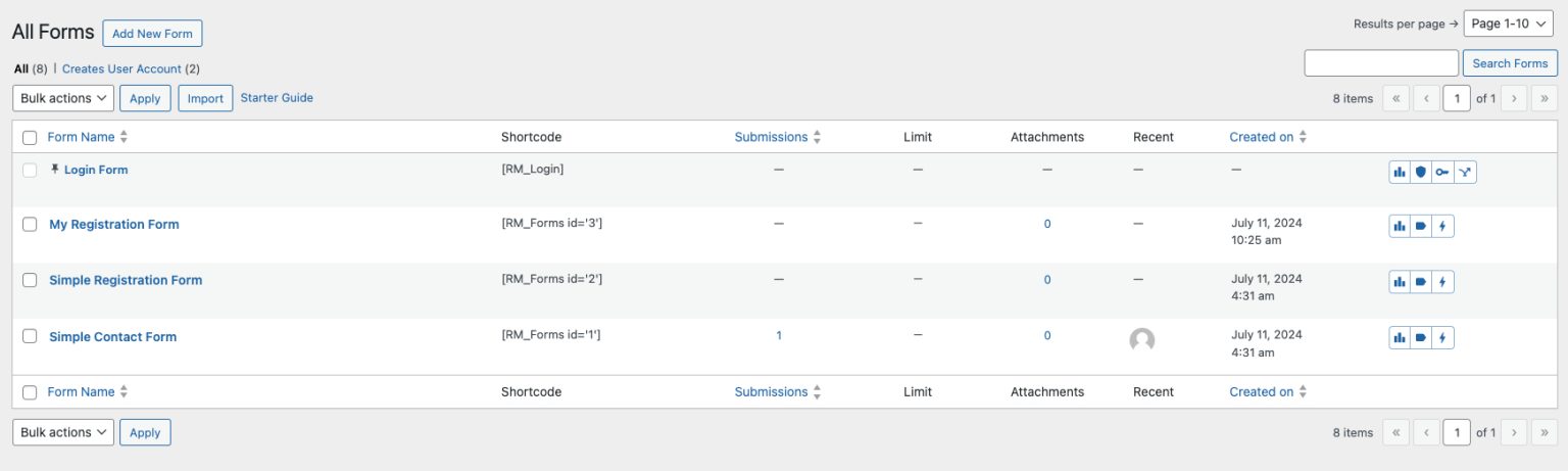 Create Your First Registration Form | Registration Magic
