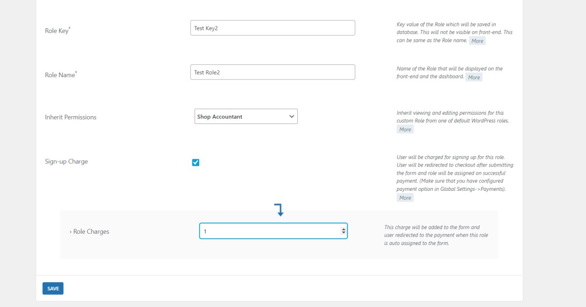 Paid User Roles Extension - RegistrationMagic